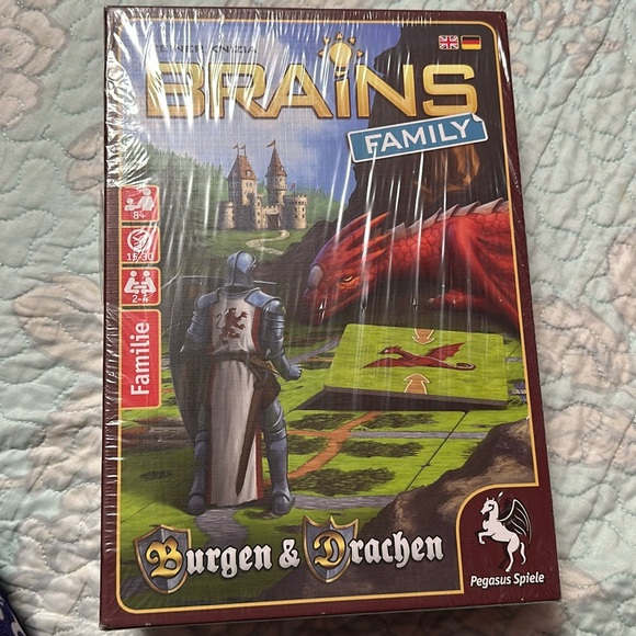 Games | Brains Family Burgen Drachen German Board Game | Poshmark